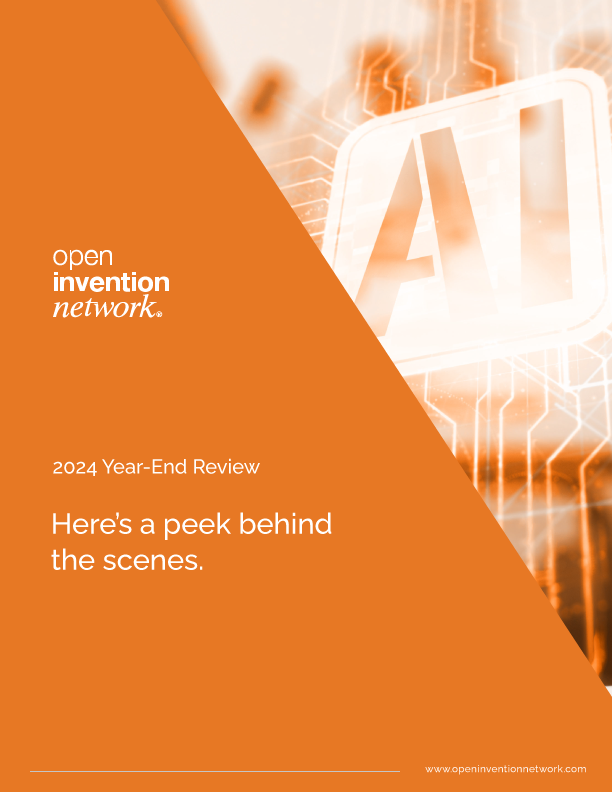 OIN Year-End Reviews - Open Invention Network